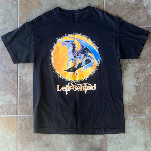 Shirts | Rare Vintage Left Behind Band Shirt 1985 Kicking Ass Tour ...